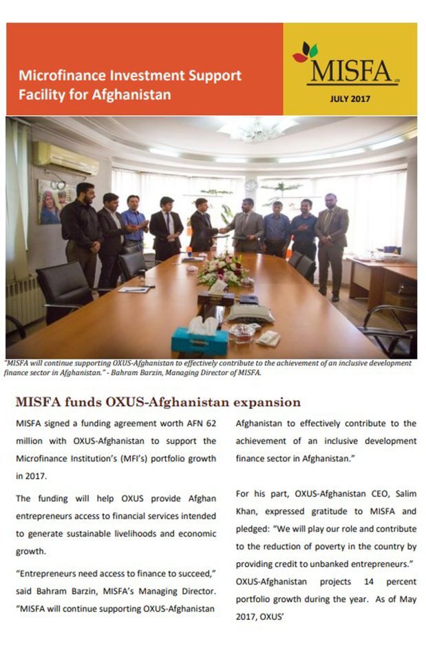 Publications – Microfinance Investment Support Facility for Afghanstan