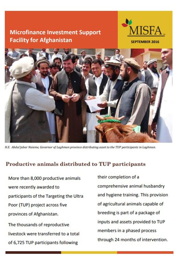Publications – Microfinance Investment Support Facility for Afghanstan